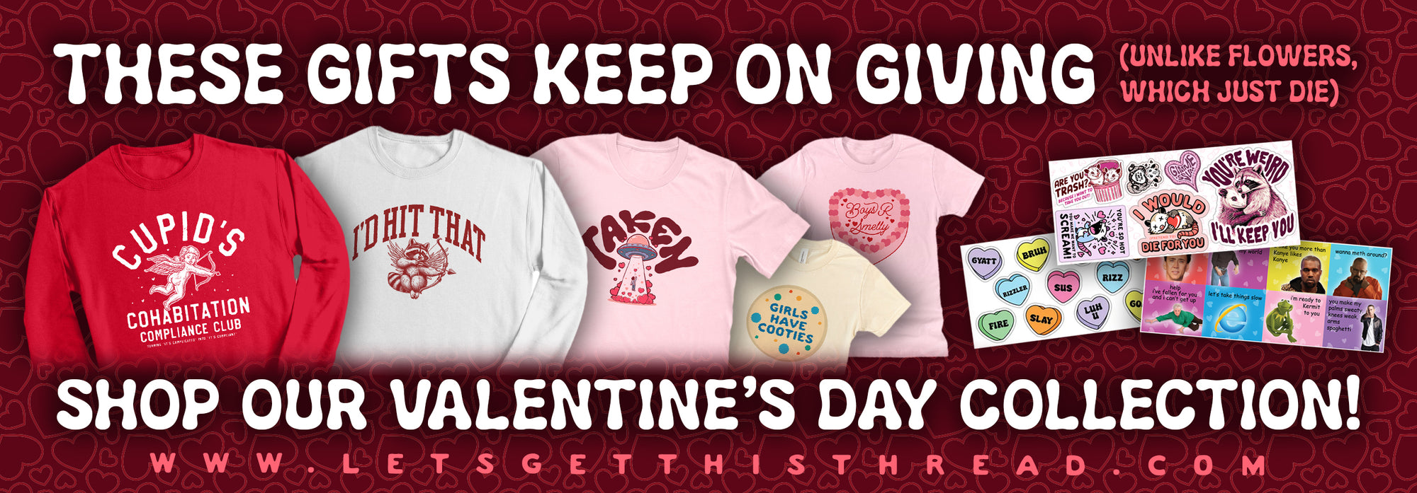 Let's Get This Thread - Unique and Fun Graphical T-Shirts and Merch