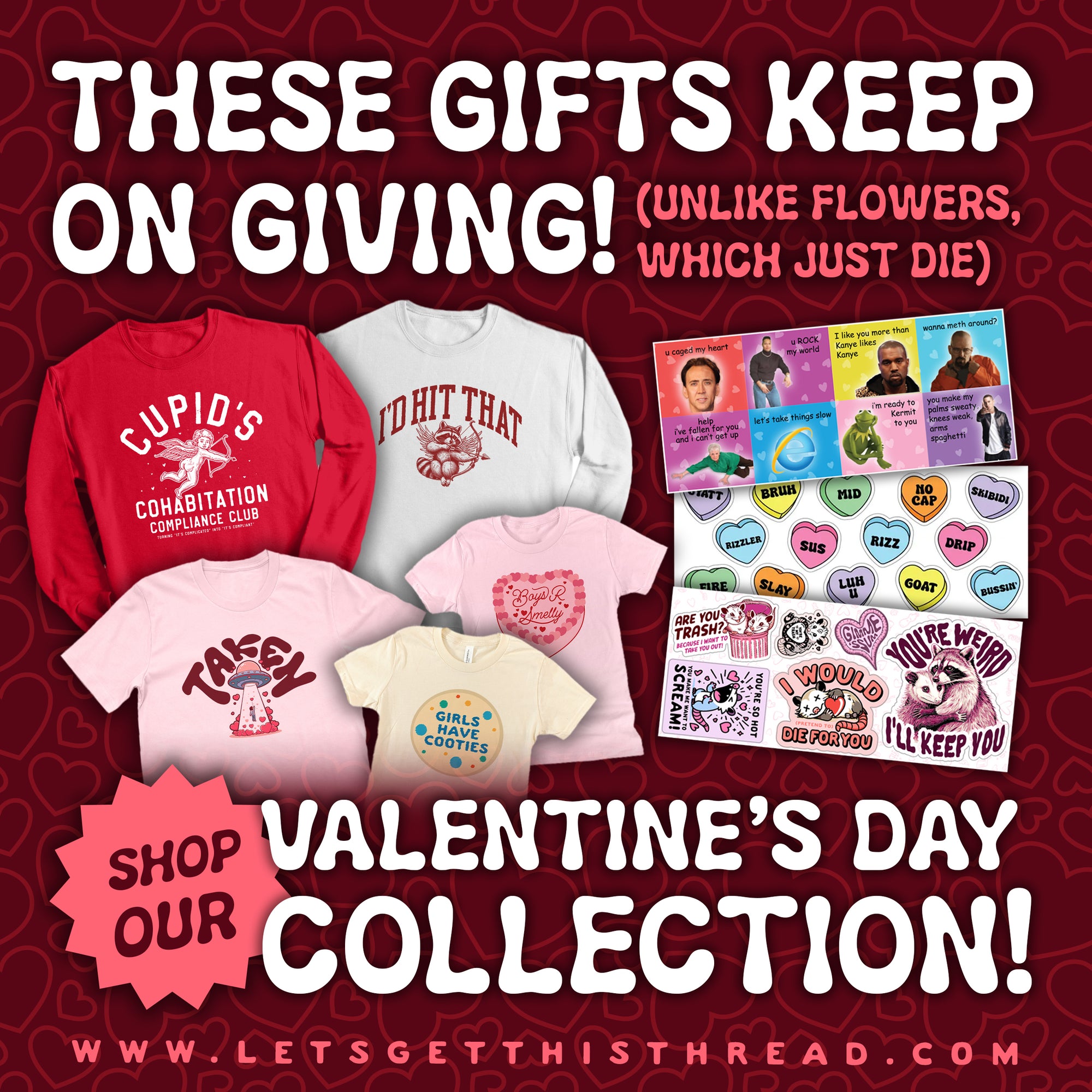 Let's Get This Thread - Unique and Fun Graphical T-Shirts and Merch